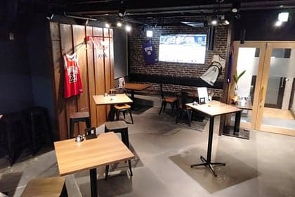 江坂駅１分！最大１６名利用可能なスペース！「バスケット」テーマに作った飲食店スペース