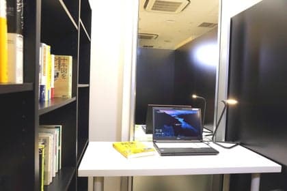 プライベート空間の半個室【ソロブース】新神戸駅直結の豪華ホテルロビー階！