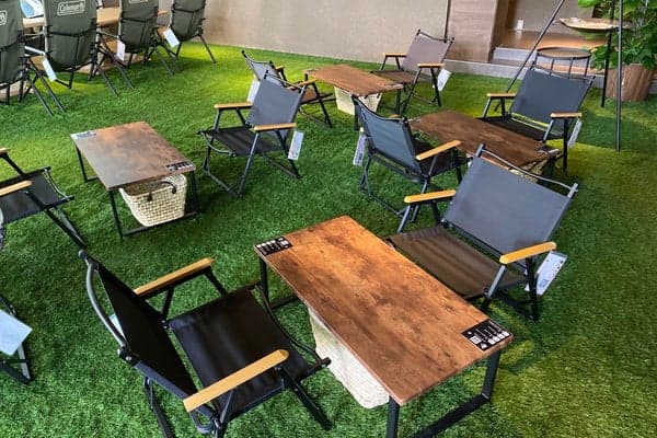 【茅場町駅徒歩1分】話題のキャンプ体験カフェをレンタルスペースとして貸切できます:) 2枚目