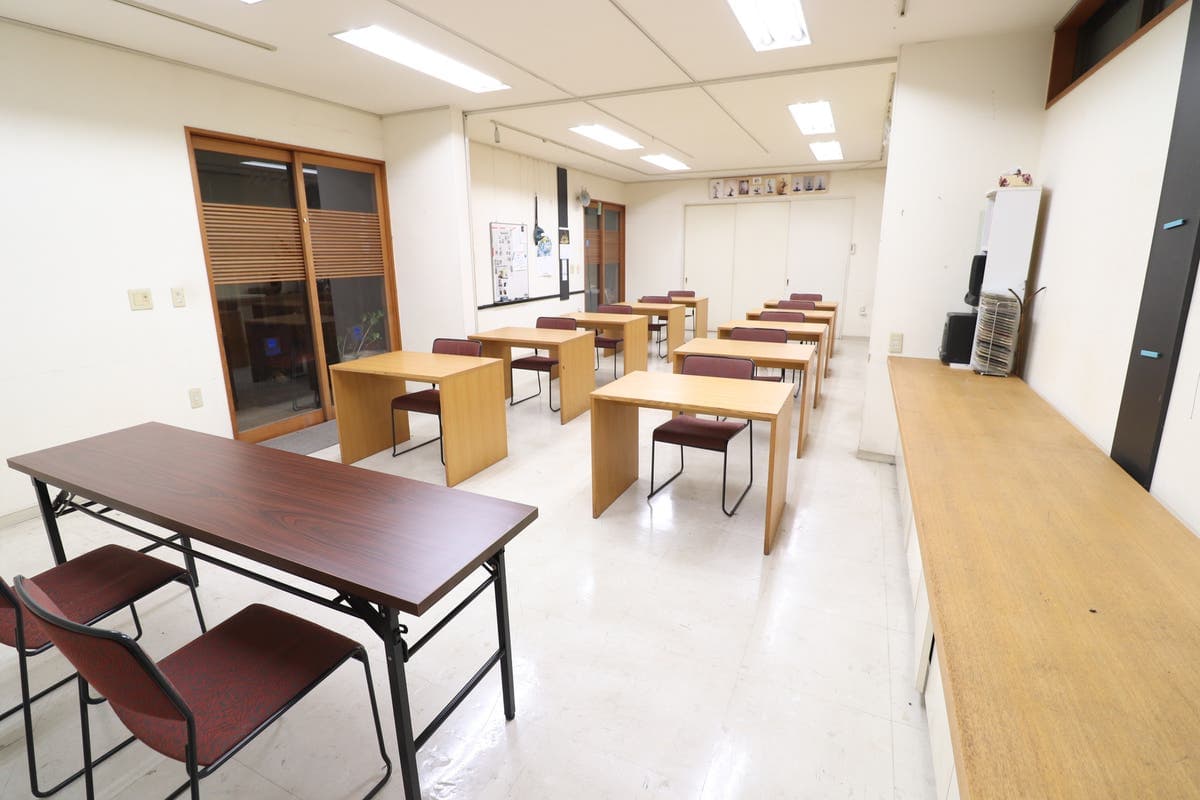 蛍田駅徒歩７分の多目的スペース。ミーティング、お教室、お稽古、セミナー、イベントの開催などに最適です。 1枚目