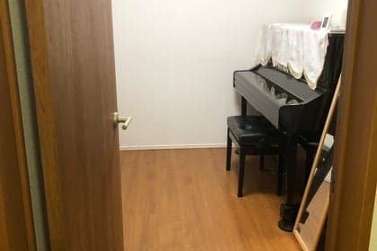 【武蔵浦和駅徒歩10分/楽器練習室】自宅練習室の開放　1/15ピアノ調律済み