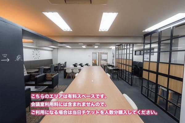 【博多駅より徒歩2分！】WEB会議にオススメ！A01(6名収容)：シンプルでコンパクトなミーティングルーム 4枚目