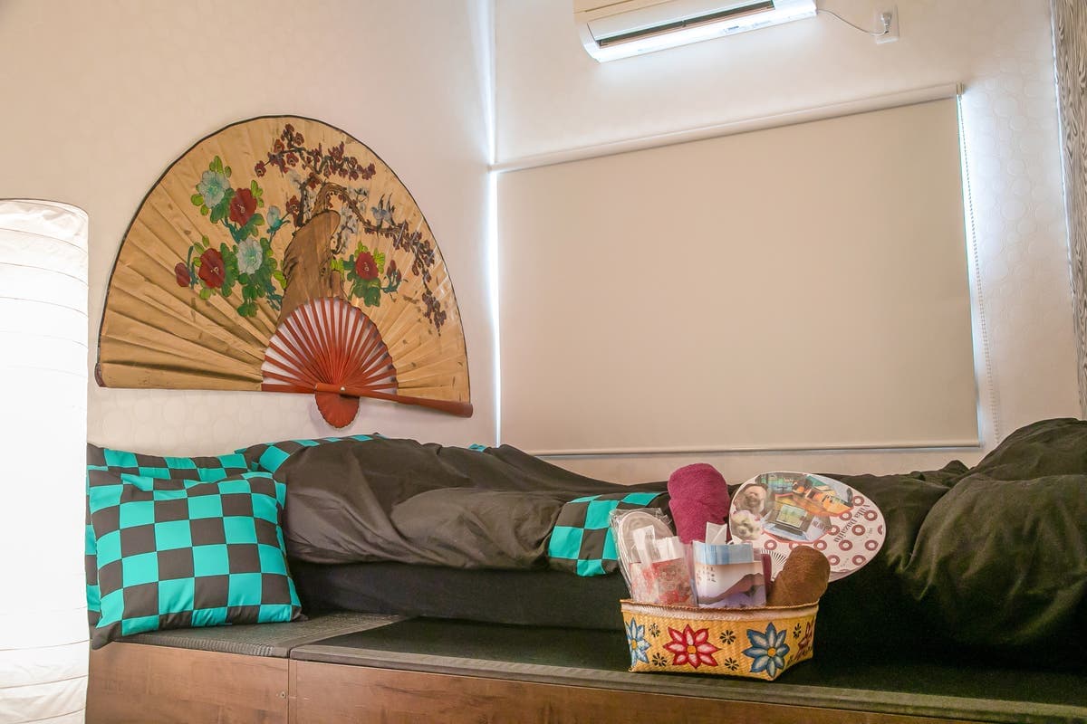 Japanese　Room（鬼滅の刃バージョン)＆テントとBBQができるお庭・P無料・看板犬バニラ・ミルクのお出迎え💛 4枚目