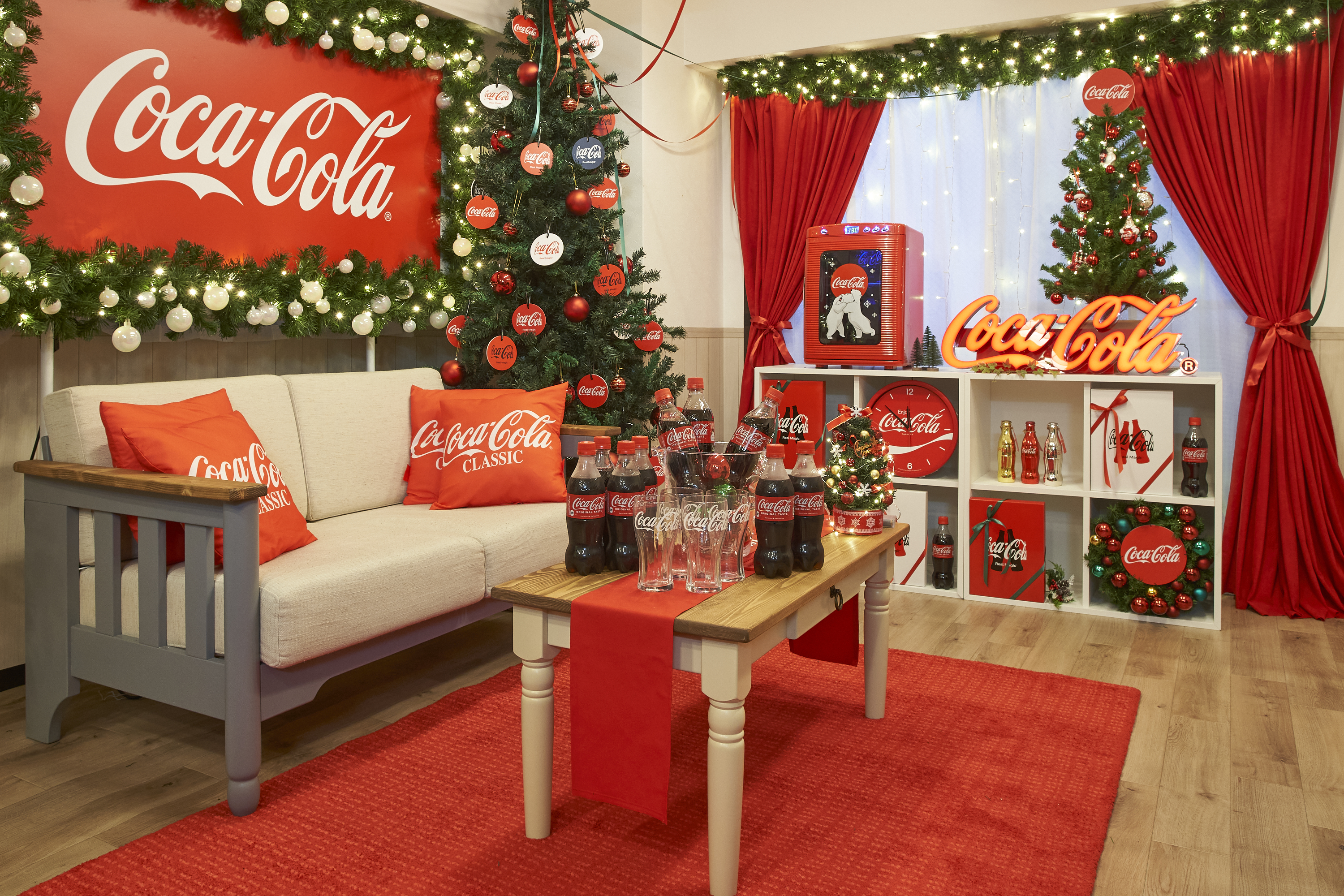 コカ コーラ クリスマスパーティールーム 1日1組 6組無料ご招待 スペースマーケットマガジン