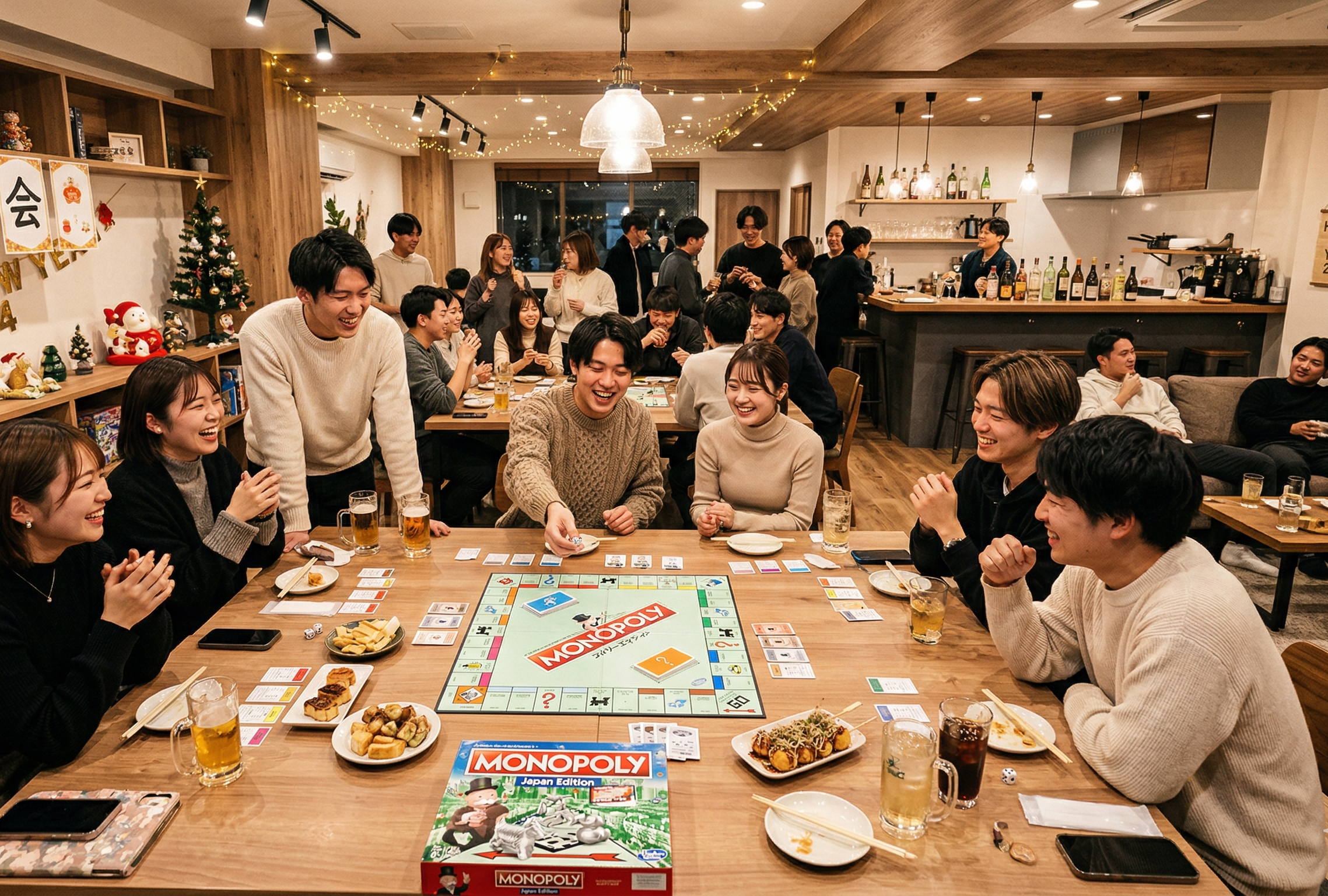 【最新】大人数で絶対盛り上がるパーティーゲーム20選！忘年会・イベントをレンタルスペースで成功させる全ガイド
